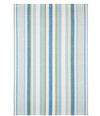 Dash & Albert Daphne Stripe French Blue Handwoven Cotton Rug – Lavender ...