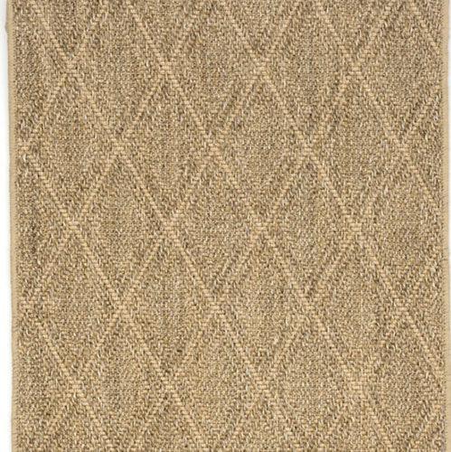Dash & Albert Diamond Natural Sisal Woven Rug – Lavender Fields