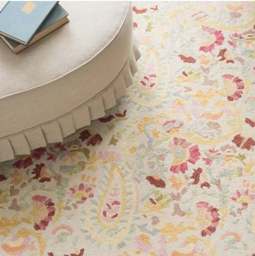 Dash & Albert Ines Multi Wool Micro Hooked Rug – Lavender Fields