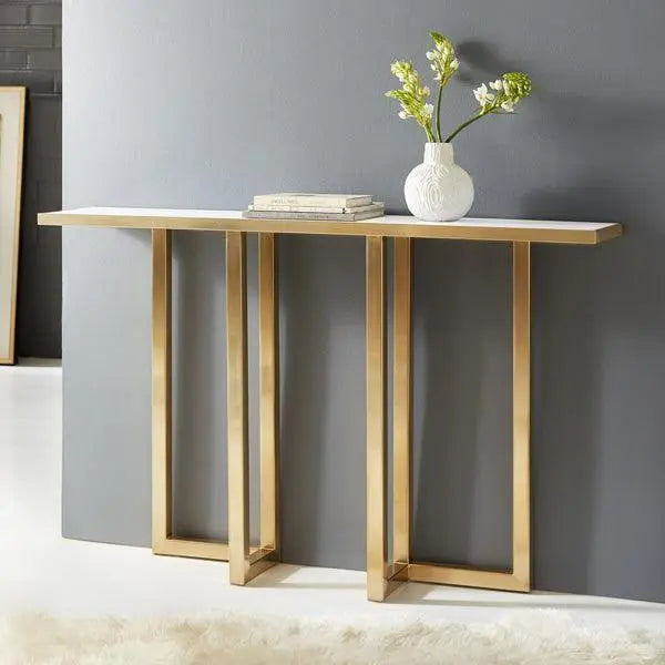 Modern History Metal & Acrylic Console Ships Free – Lavender Fields