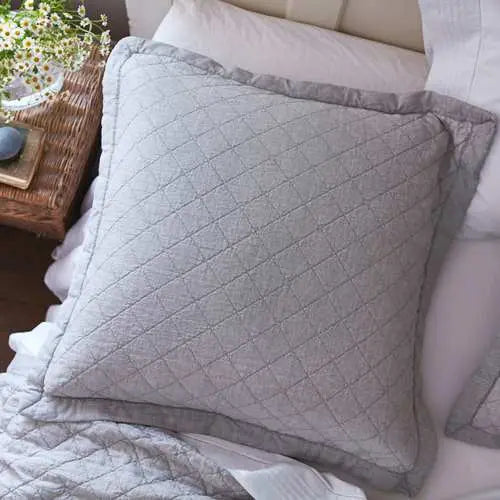 Taylor Linens Salt River Grey Sham Ships Free – Lavender Fields