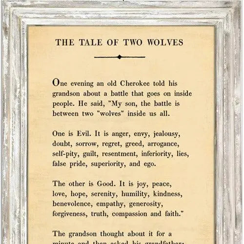Sugarboo Designs The Tale of Two Wolves - Book Collection (White Wash ...